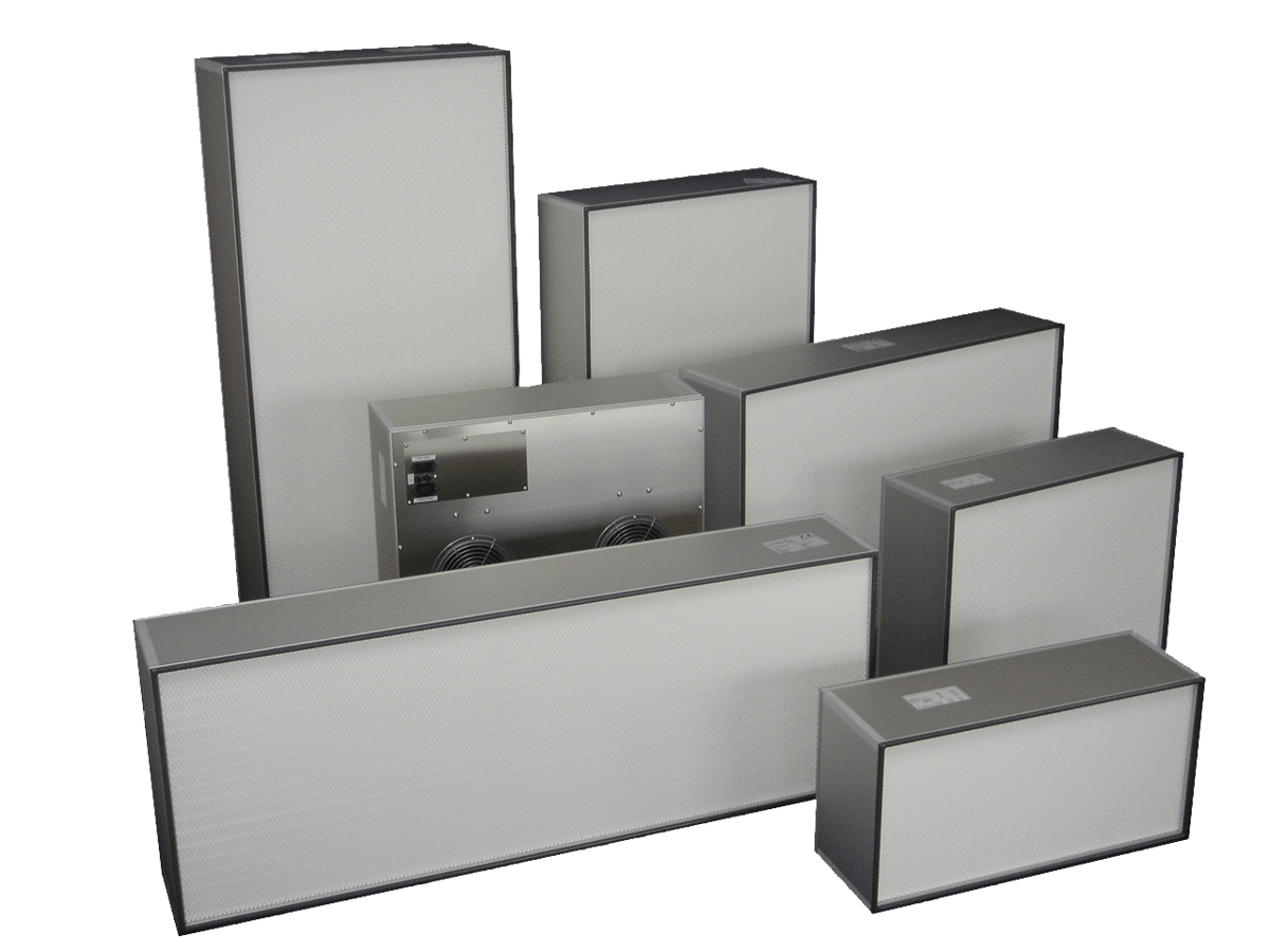 Lüfter-Filter-Module (FFU) Tools for clean air