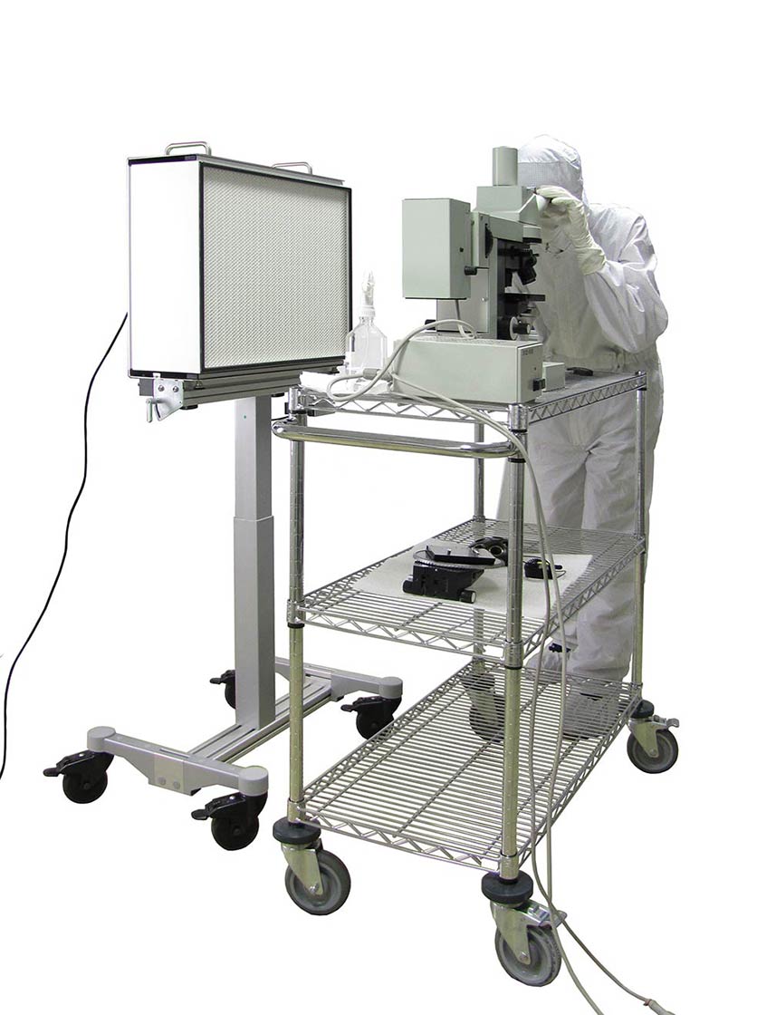 Fan-Filter-Module with rack | Fan Filter Unit (FFU)