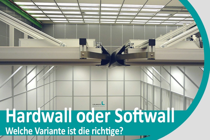 Reinräume und Reinraumkabinen im Vergleich: Hardwall und Softwall